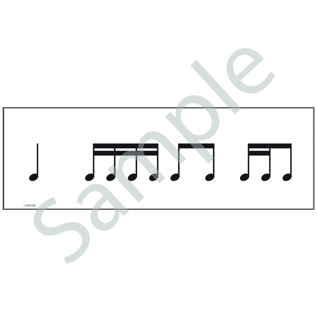 Rhythm Flashcards – Set 2 | NYCOS