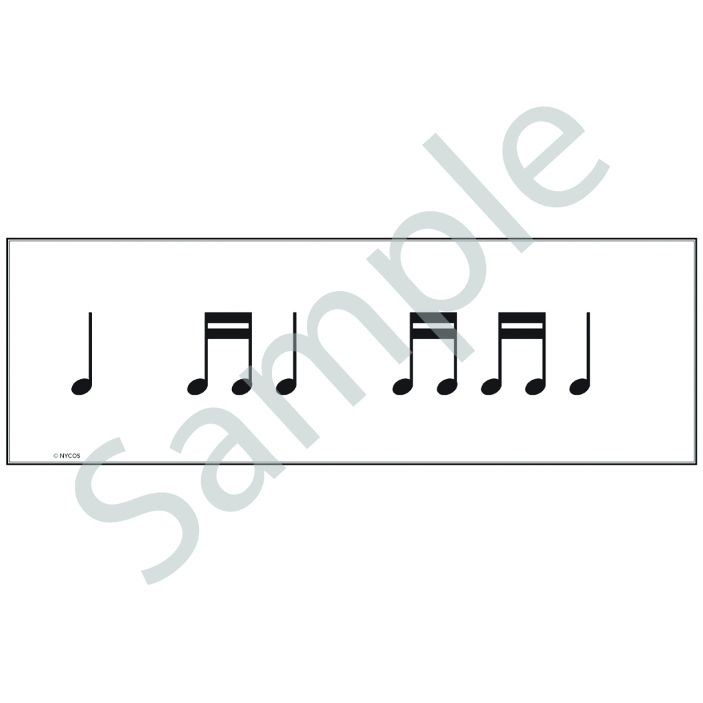 Rhythm Flashcards – Set 3 | NYCOS