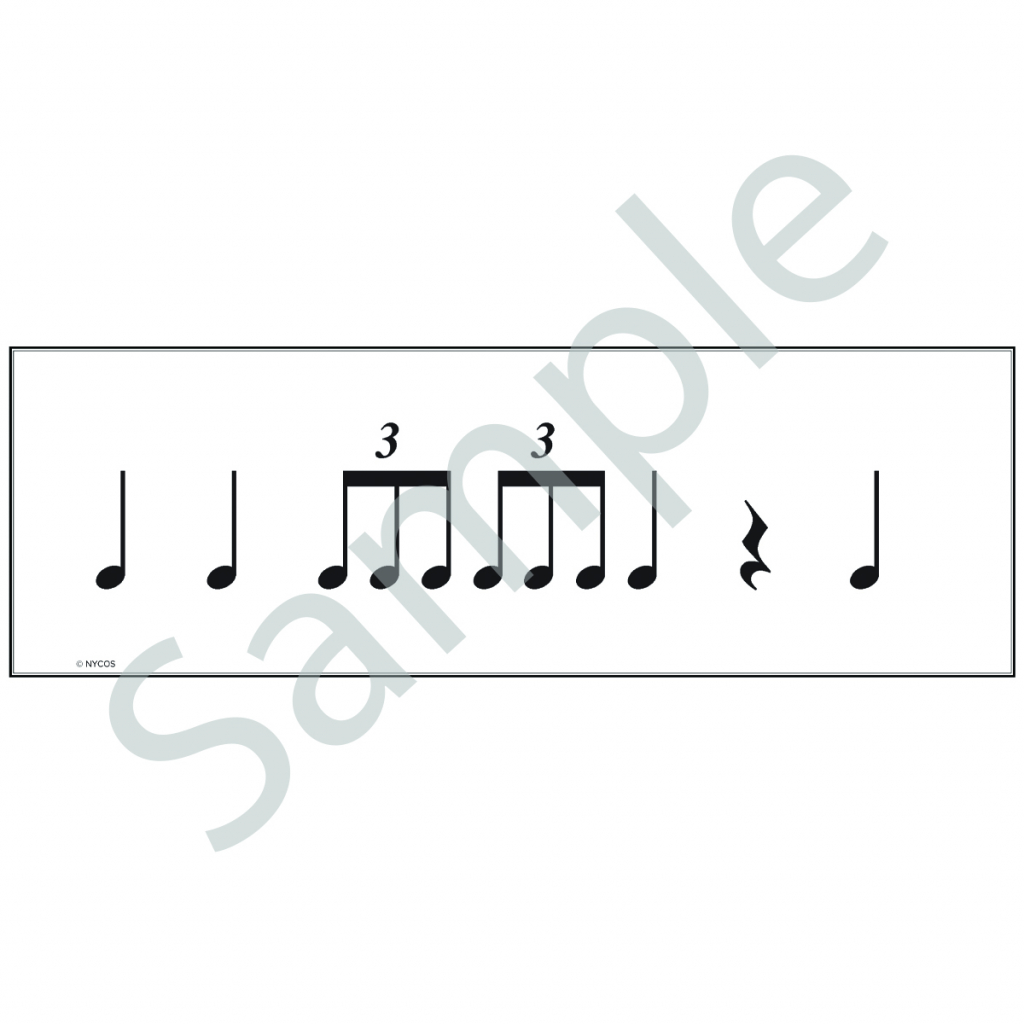 Rhythm Flashcards – Set 4 | NYCOS