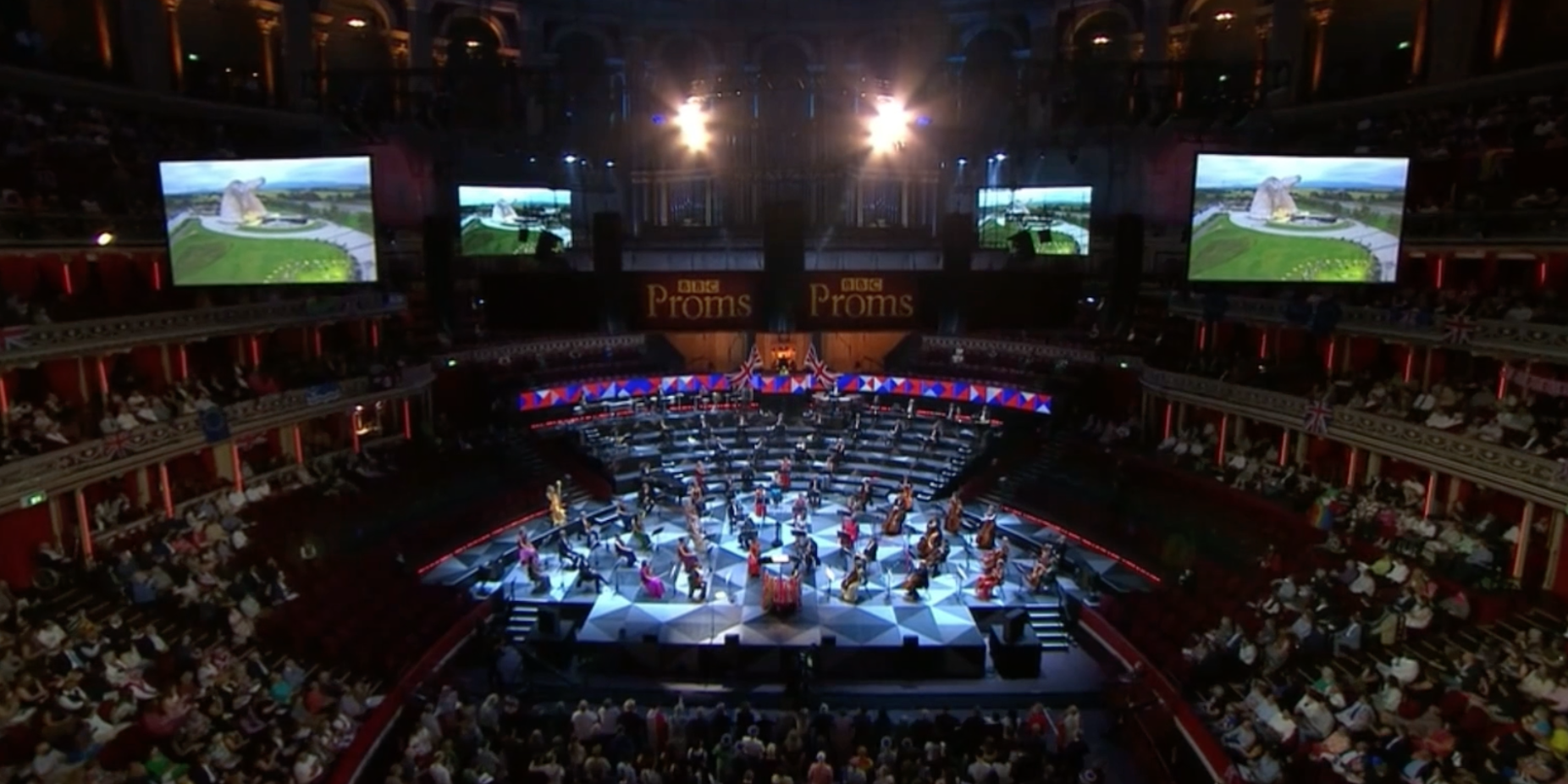 National Youth Choir of Scotland appears at The Last Night of the Proms ...